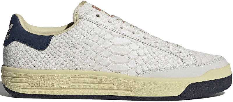 Adidas Rod Laver Reptile Sneakers - Core White/Core White